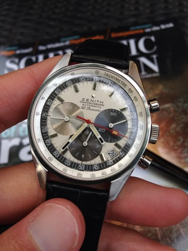TimeZone : Zenith Archive » 1969 Zenith El Primero