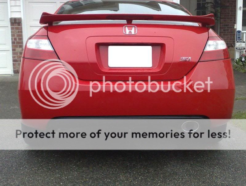DIY Rear spoiler paint | 8th Generation Honda Civic Forum