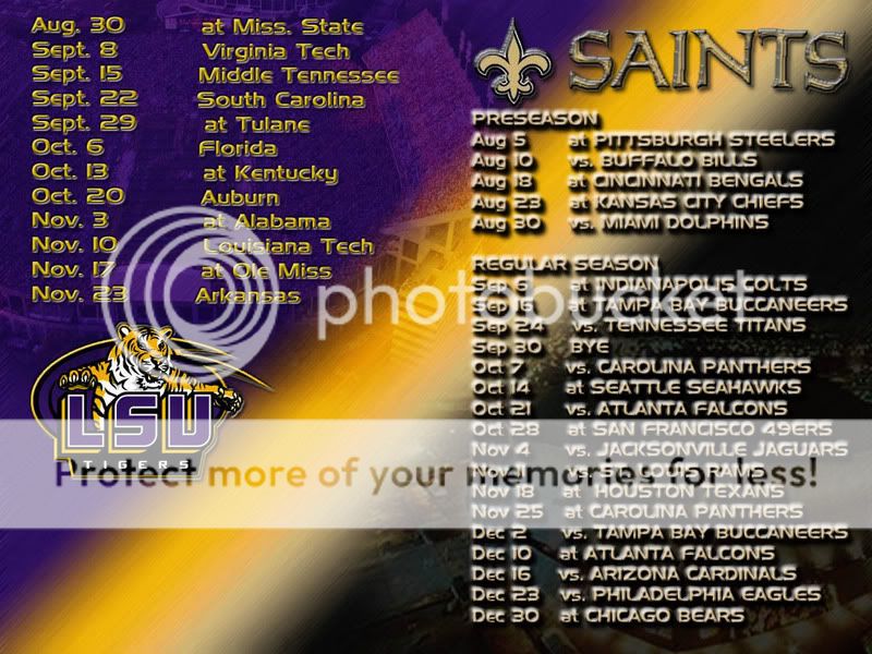 Saints/LSU wallpapers | New Orleans Saints - SaintsReport.com