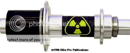 Nuke Proof Carbon Rear Cassette Hub | Retrobike