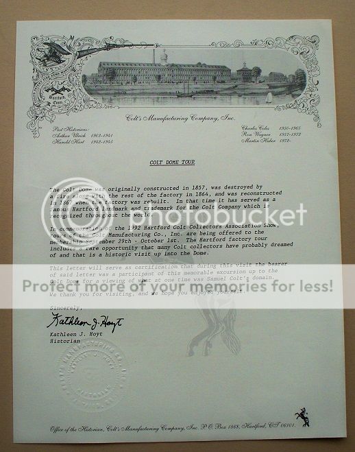 Visit to Colt Dome | Colt Forum