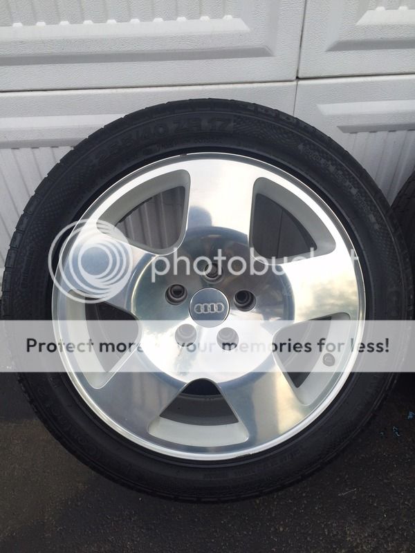 FS: Fat Five A6 Wheels 17x8 OEM w/Tires - Set of 4 | VW Vortex ...
