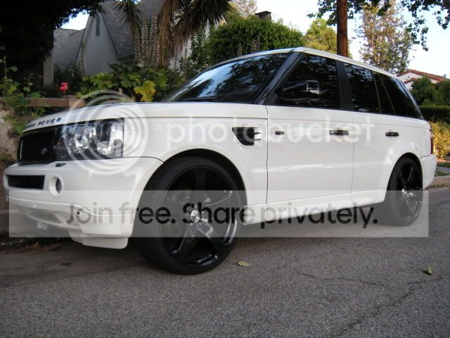 Side Step for my Range Sport and Rinspeed c5 wheels | Range Rovers Forum
