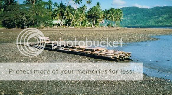 Making a log raft | Boat Design Net